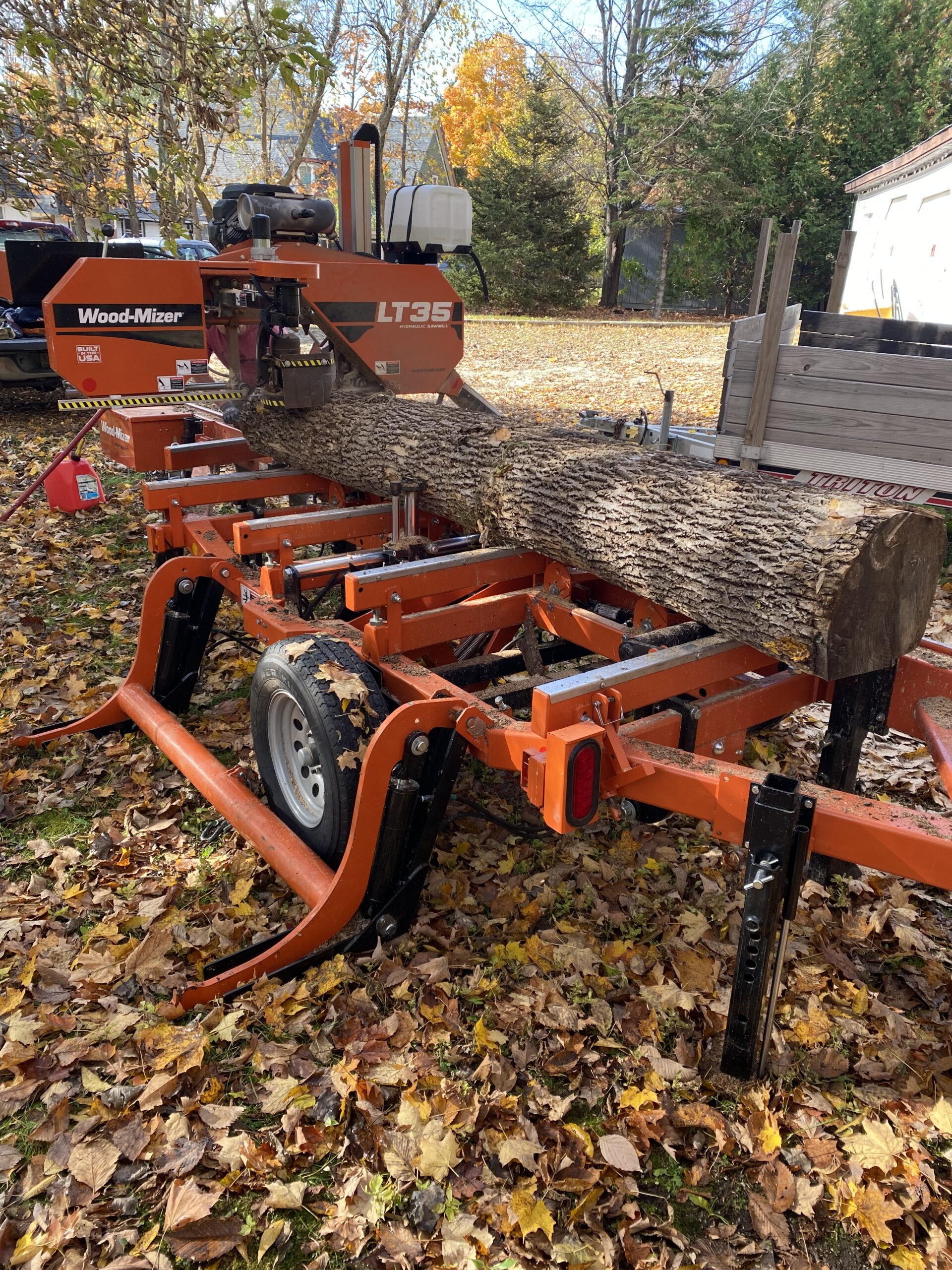 Mobile LT35 Sawmill, Custom Cutting, Lumber Sales, Alaskan Sawmill ...